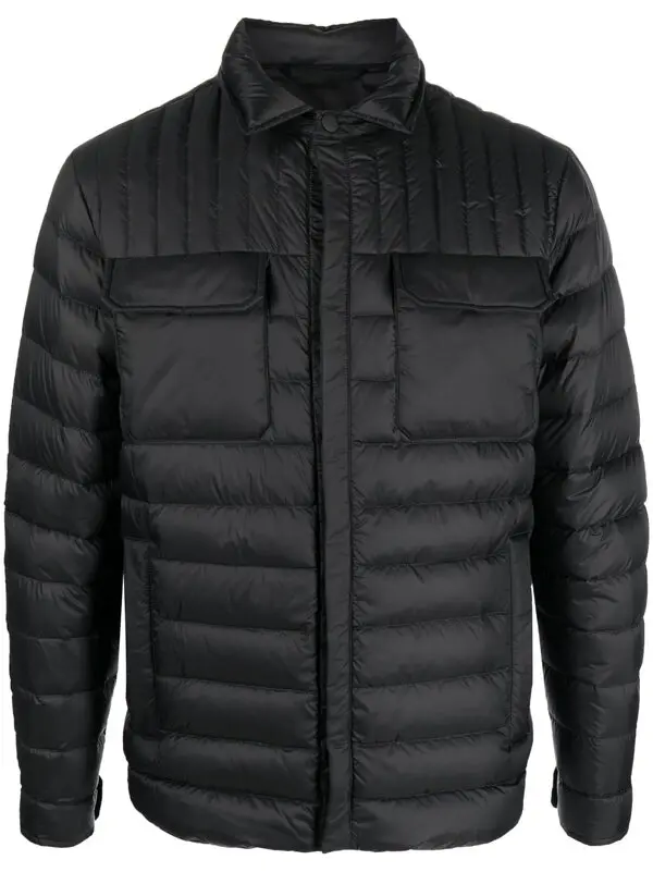 Kiton Padded Quilted Shirt Jacket