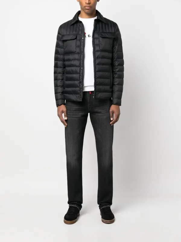 Kiton Padded Quilted Shirt Jacket