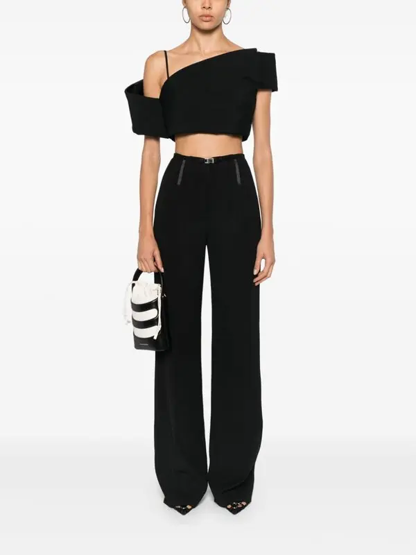 Alexander McQueen Deconstructed Asymmetric Top