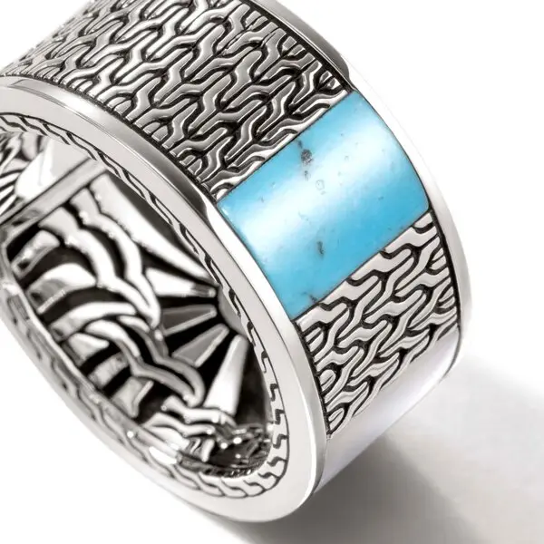 John Hardy Icon 50 Ring - Silver
