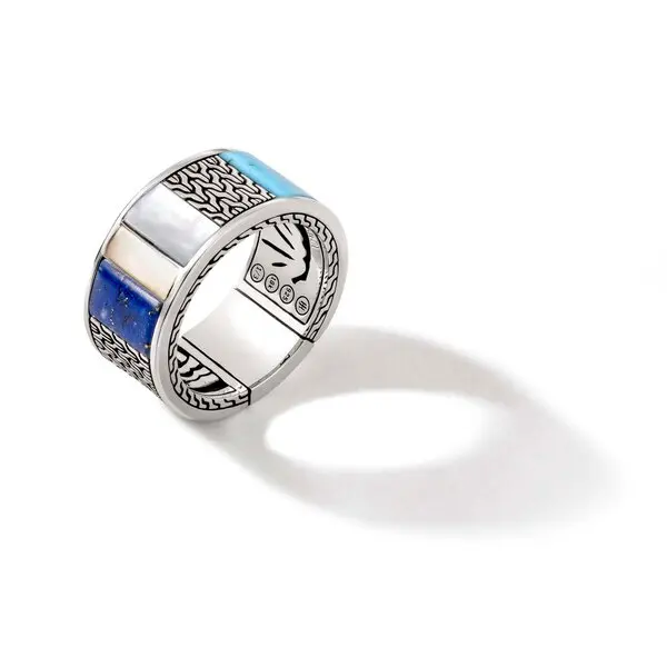 John Hardy Icon 50 Ring - Silver