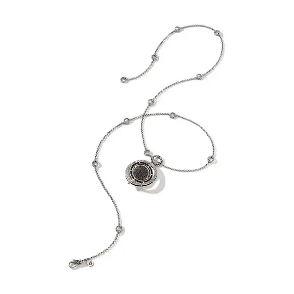 John Hardy Moon Door Necklace Pav