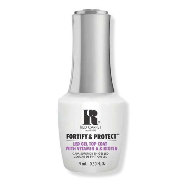 RED CARPET MANICURE Fortify & Protect Led Gel Top Coat - One-color