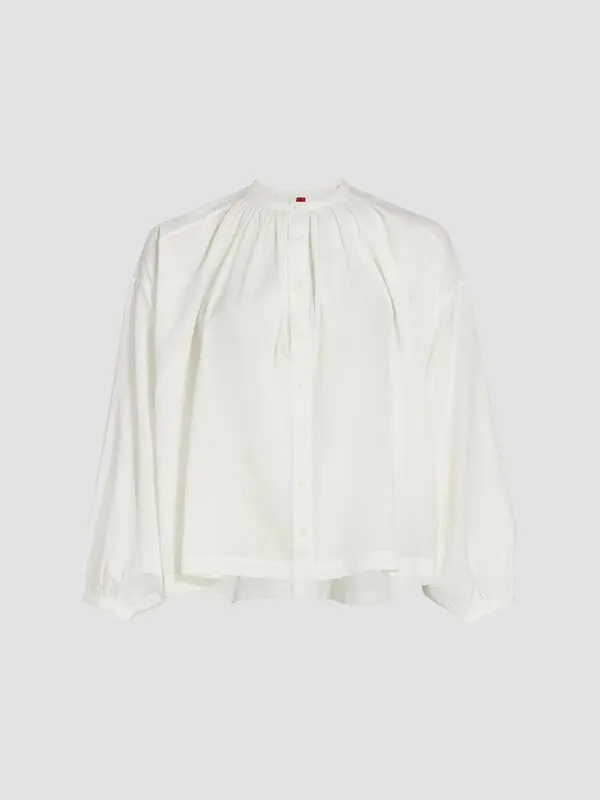 DÔEN Jane Shirred Blouse