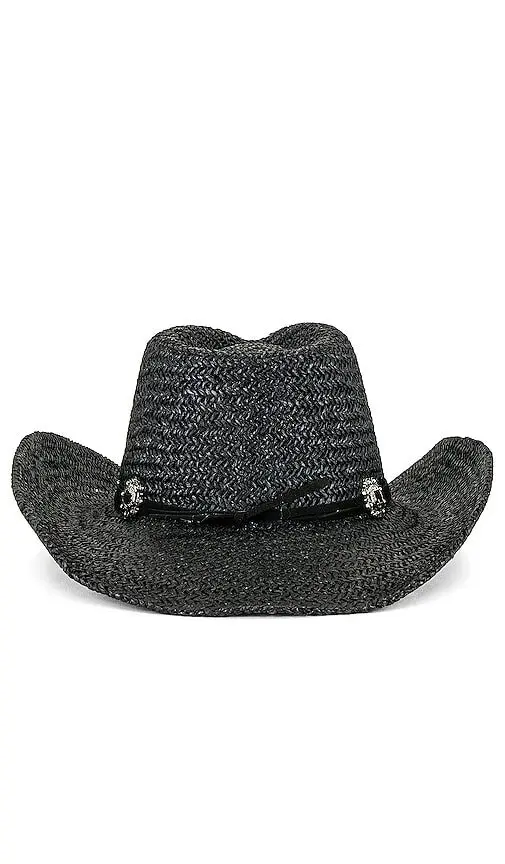 8 Other Reasons Stallion Cowboy Hat in Black 8 Other Reasons Stallion Cowboy Hat in Black | REVOLVE main image 2