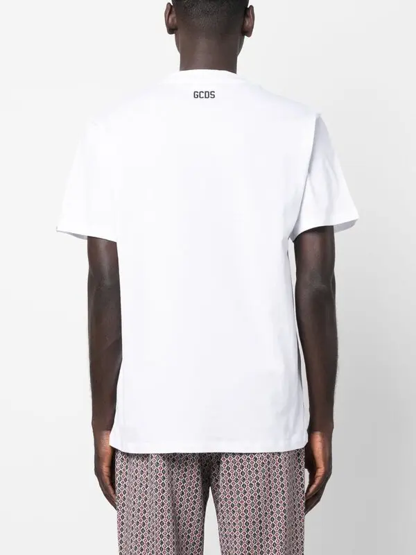 Gcds Logo-print T-shirt Three-pack - White