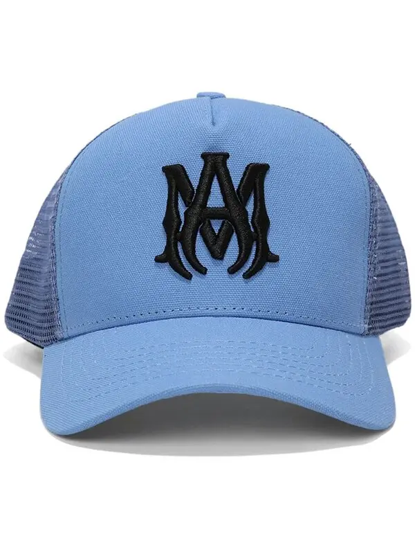Amiri Embroidered Logo Baseball Cap - Blue
