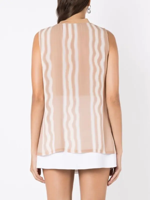 Armani Exchange Wave-print Top