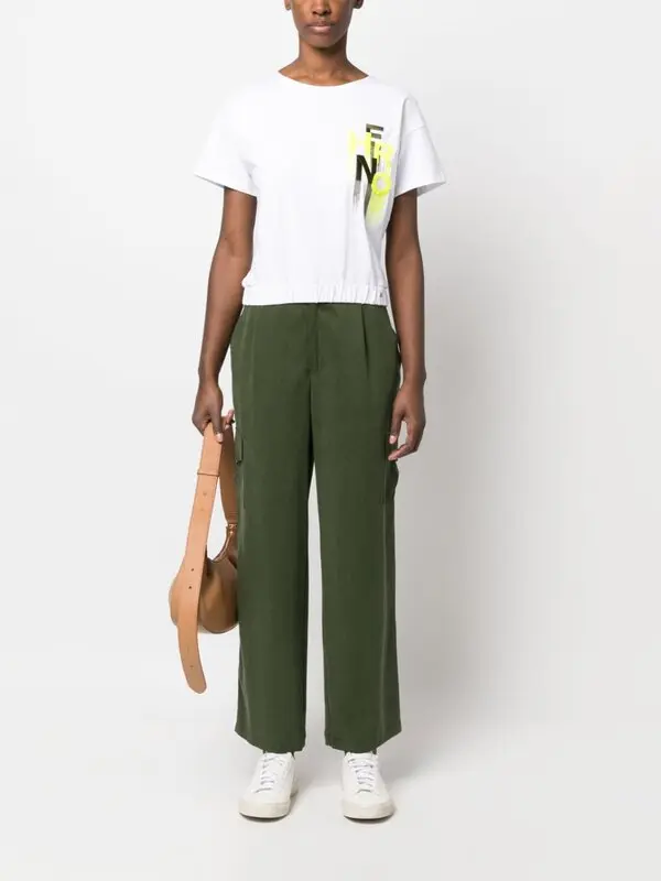 Herno Embroidered-logo T-shirt