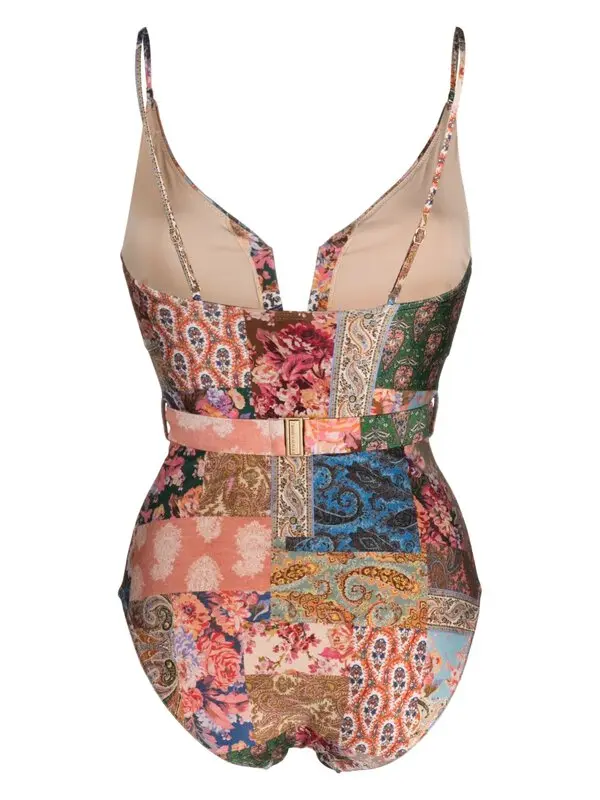 Zimmermann Devi Plunge-v One-piece