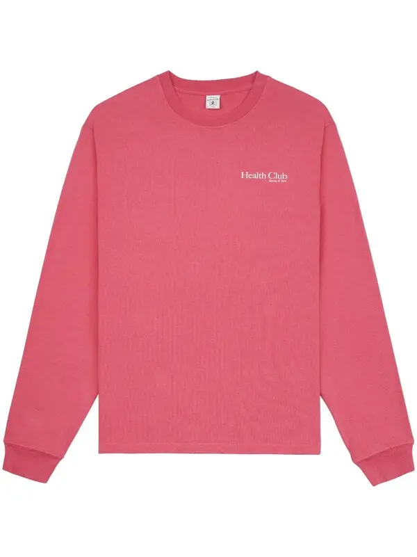 Sporty & Rich Health Club Logo Sweatshirt