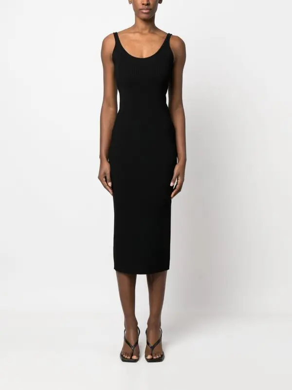 Gcds Chain-detail Knit Dress