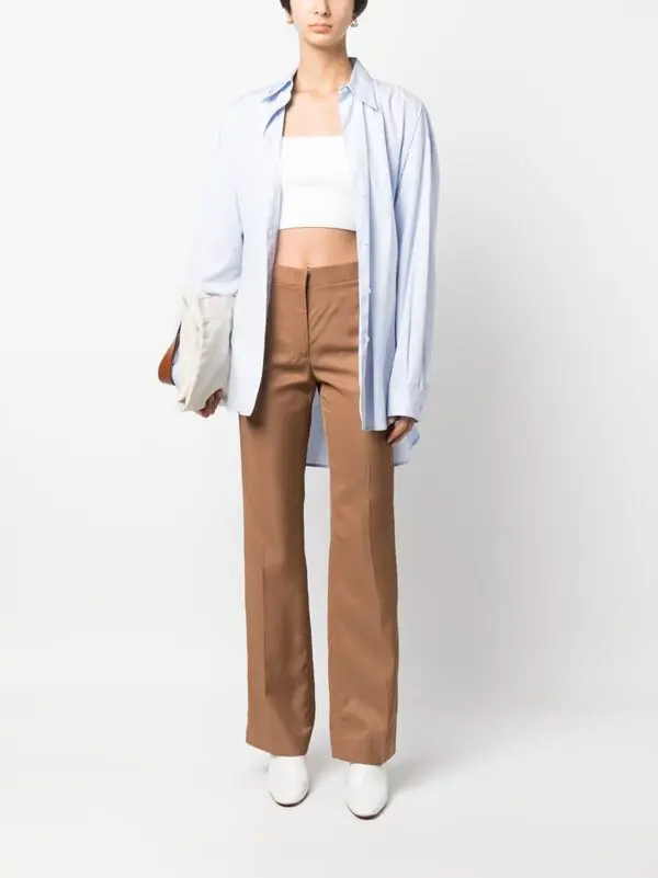 JIL SANDER Flared Tailored Trousers