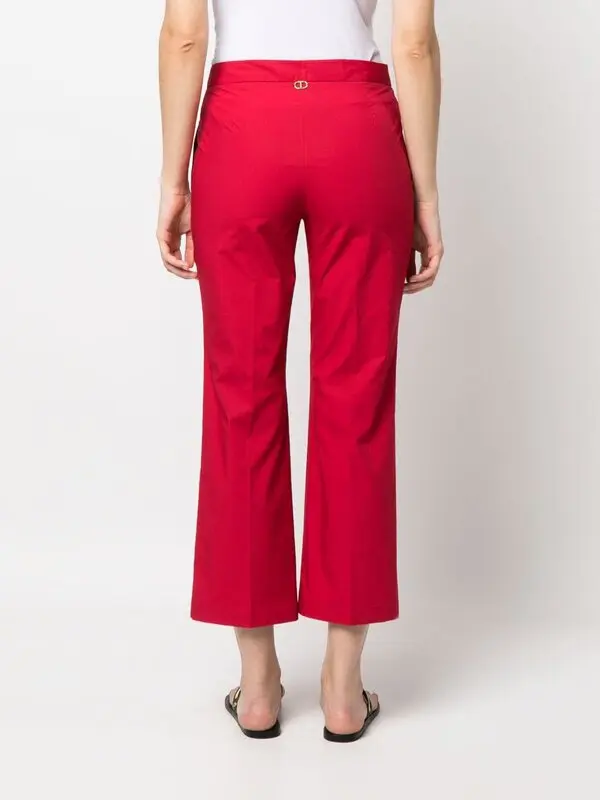 TWINSET Cropped Tailored Trousers