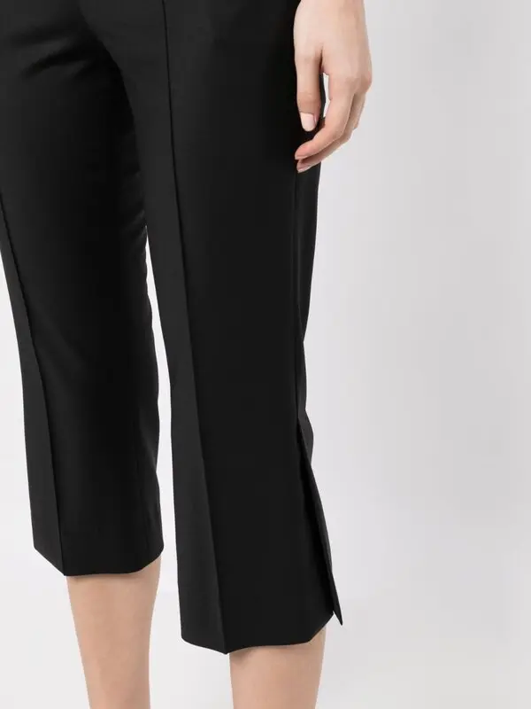 Matériel Wool Blend Cropped Trousers