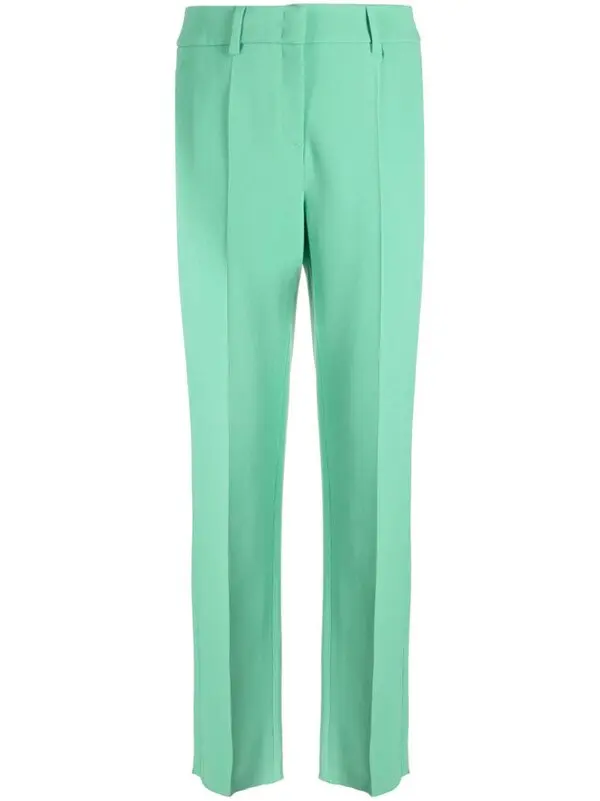 Emporio Armani Straight-leg Crepe Trousers