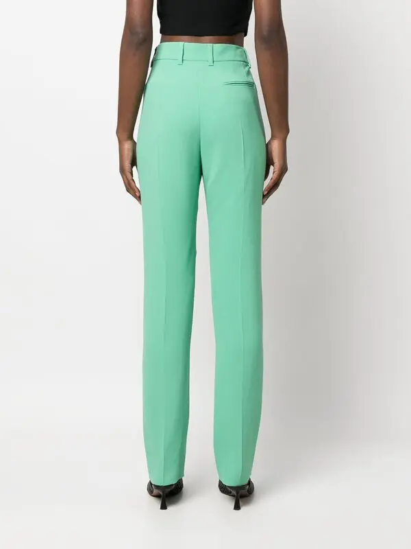 Emporio Armani Straight-leg Crepe Trousers