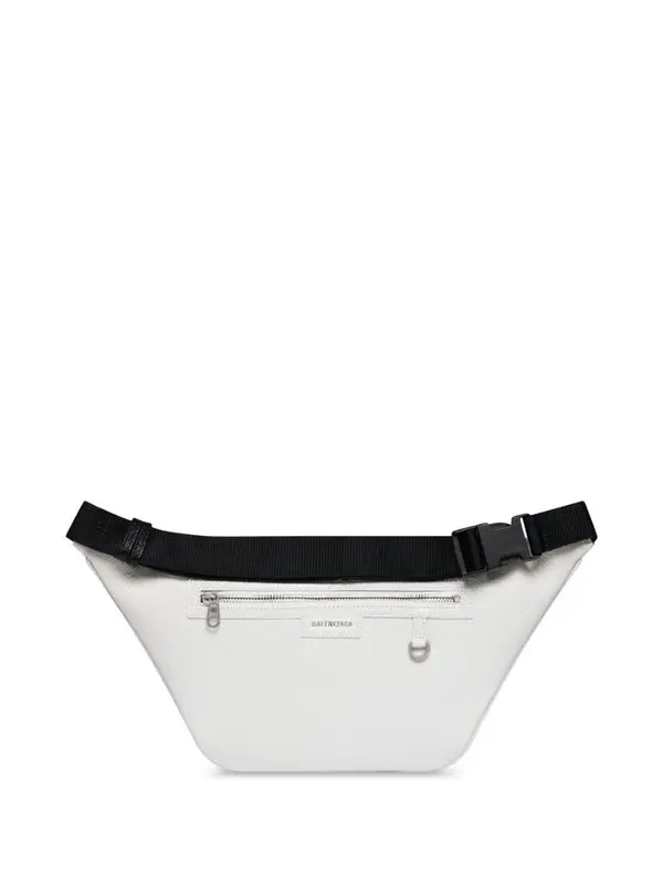 Balenciaga Superbusy Multi-Pocket Belt Bag In White - 50% Off