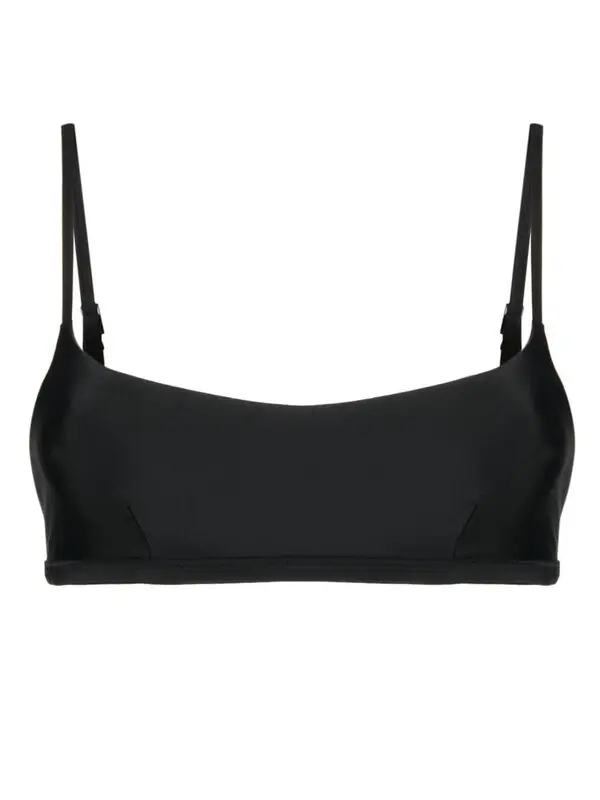 Matteau Adjustable-strap Bikini Top - Black