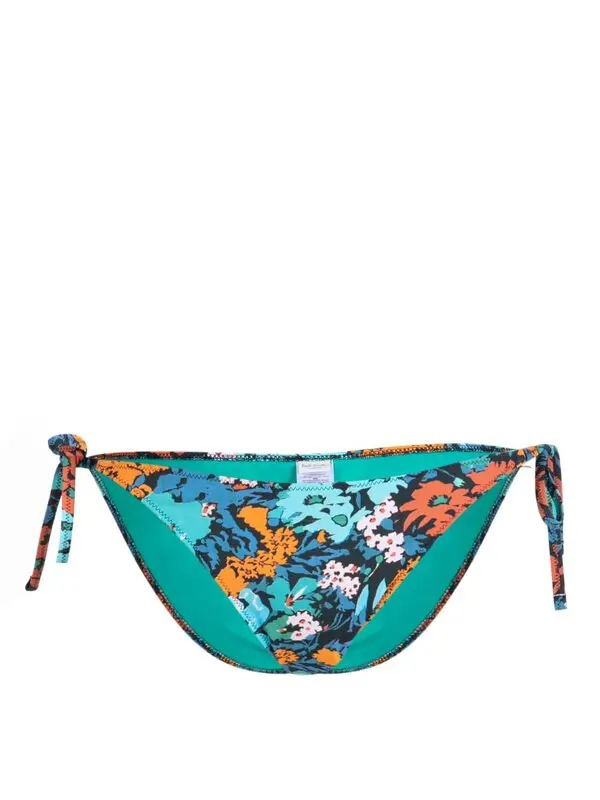 Paul Smith Floral-print Bikini Bottom - Multicolour