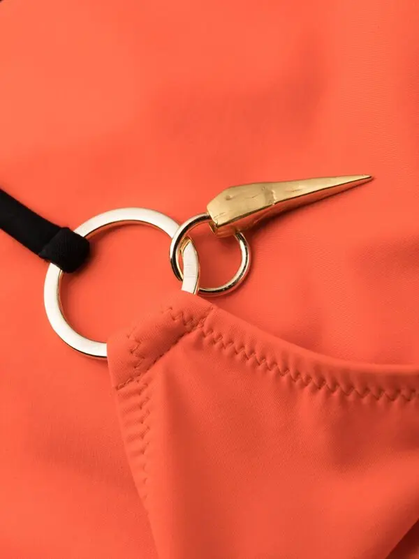 Roberto Cavalli Halterneck Tie-fastening Swimsuit