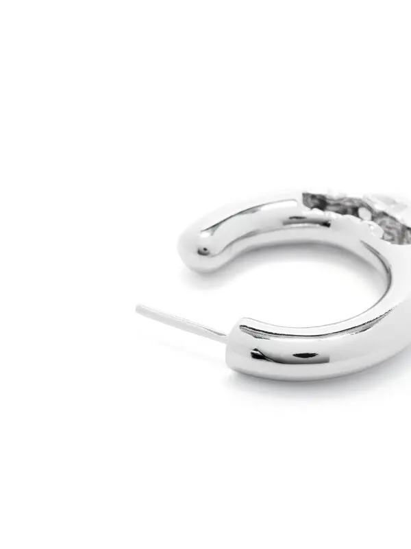 MARIA BLACK Flea 15 Hoop Earring - Silver