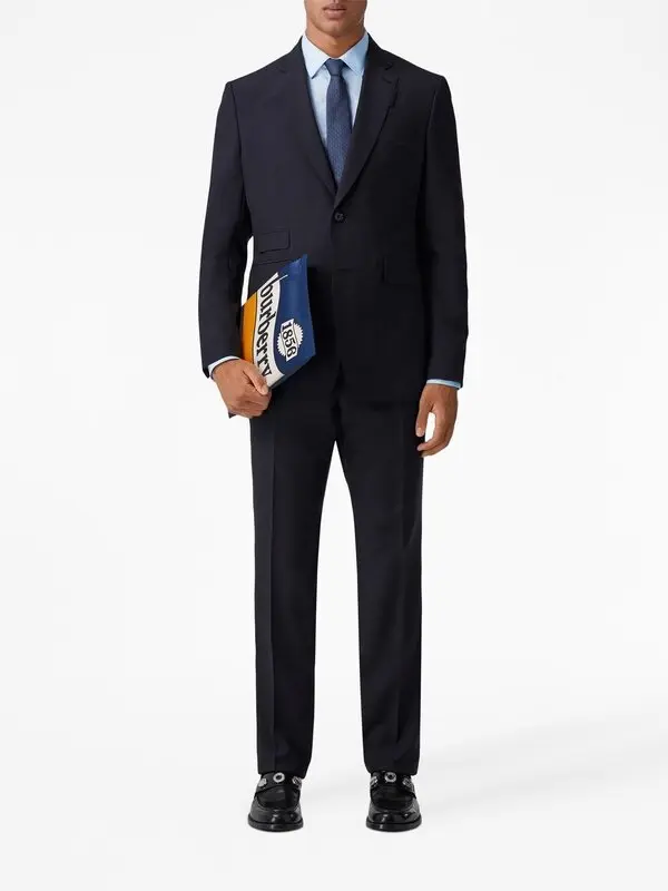 Burberry Pressed Crease Tailored Trousers