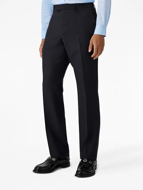 Burberry Pressed Crease Tailored Trousers