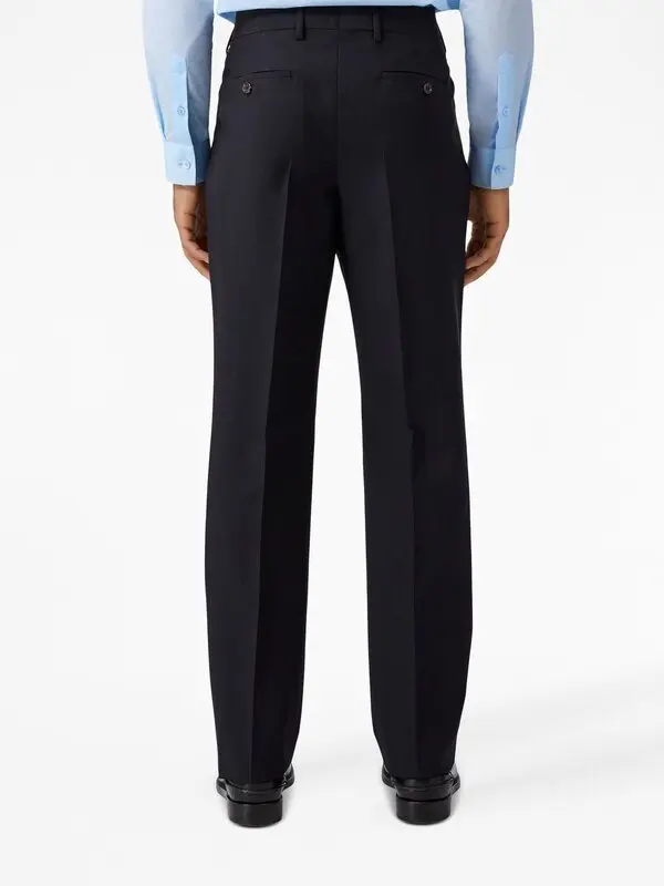 Burberry Pressed Crease Tailored Trousers