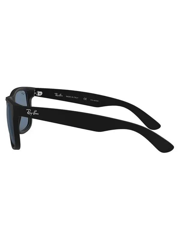Ray-ban Justin Square-frame Sunglasses - Black