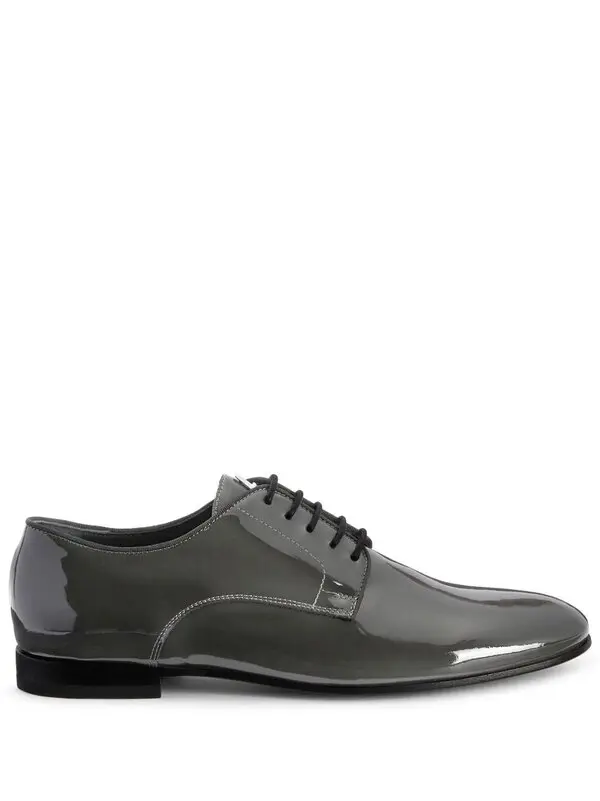 GIUSEPPE ZANOTTI Melithon Leather Derby Shoes