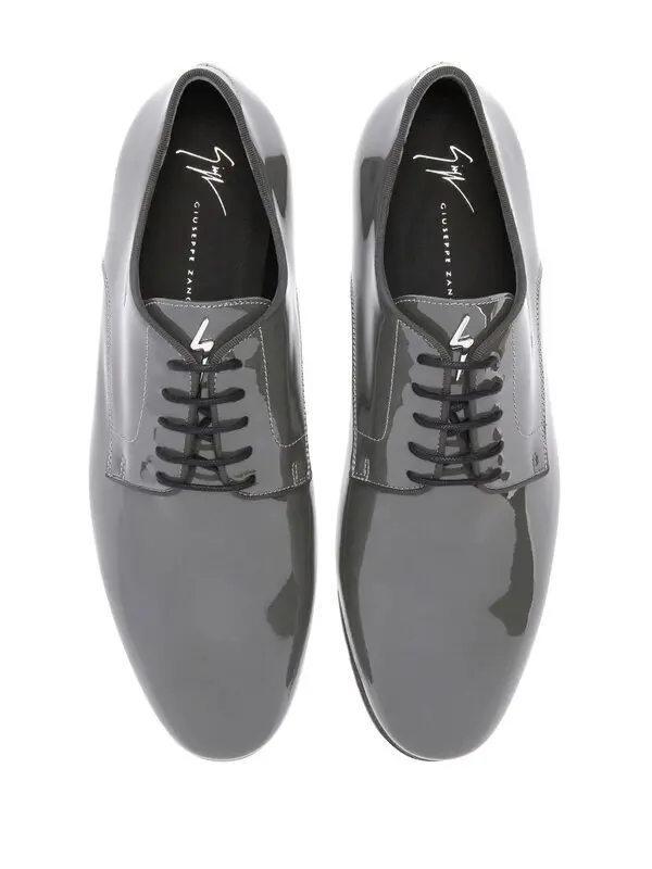GIUSEPPE ZANOTTI Melithon Leather Derby Shoes
