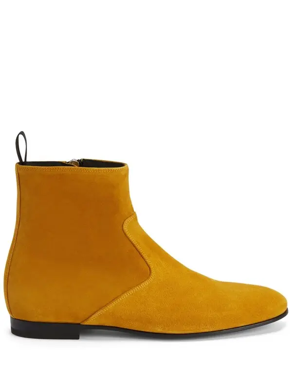 GIUSEPPE ZANOTTI Ron Ankle Boots - Orange