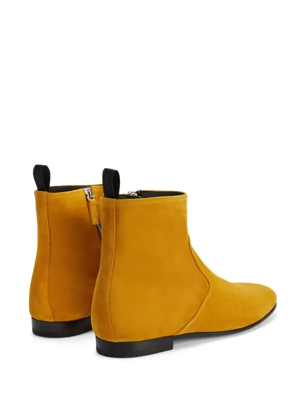 GIUSEPPE ZANOTTI Ron Ankle Boots - Orange