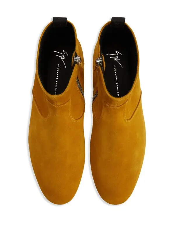 GIUSEPPE ZANOTTI Ron Ankle Boots - Orange