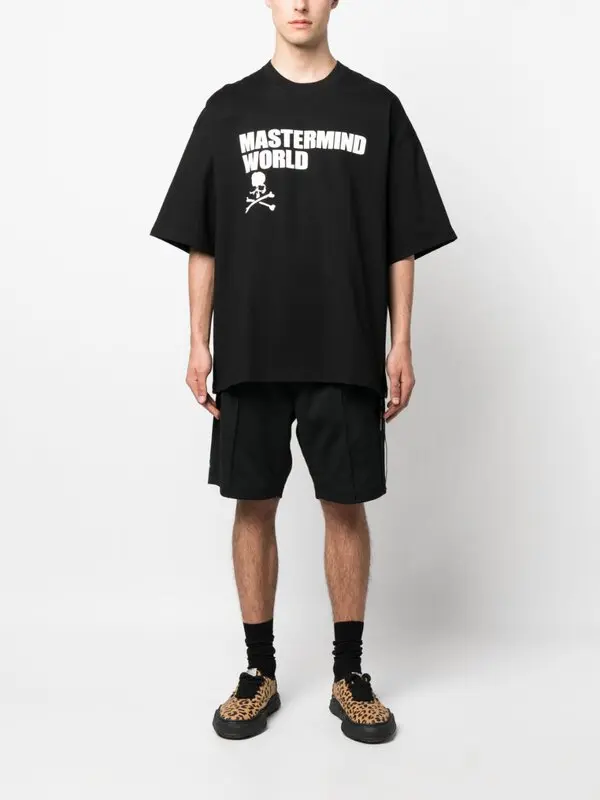 MASTERMIND WORLD Oversized Logo-print T-shirt