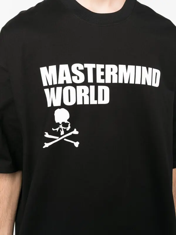 MASTERMIND WORLD Oversized Logo-print T-shirt