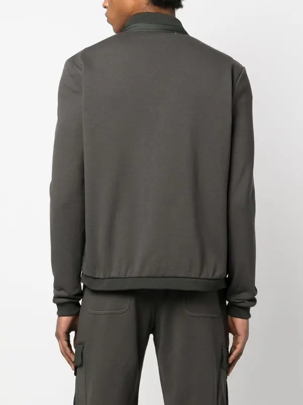 Kiton Blouson Zip-up Quilted Jacket