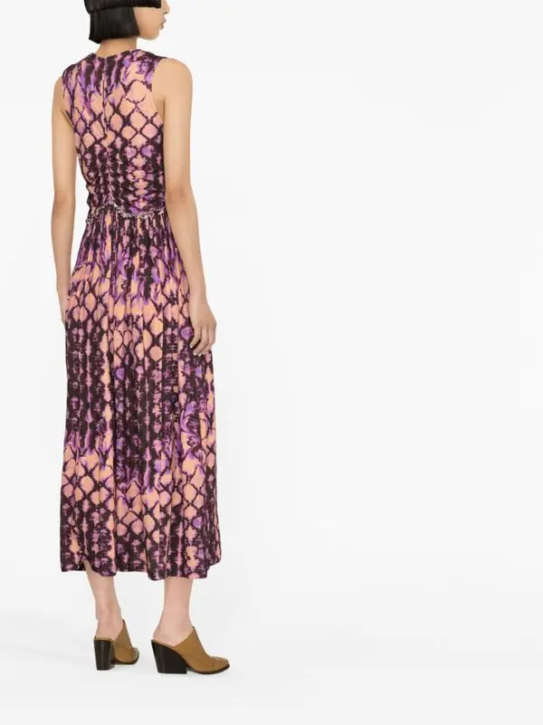 Ulla Johnson Sascha Ruched Midi Dress