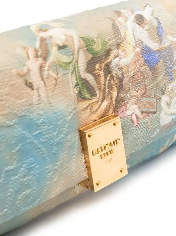 Balmain Small 1945 Sky-print Shoulder Bag