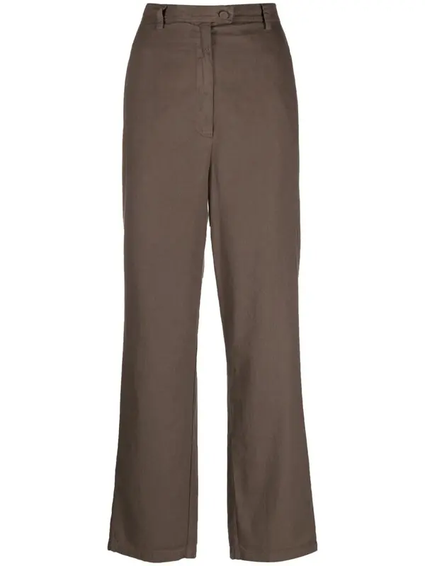 Kristensen Du Nord Off-centre Button-fastening Trousers