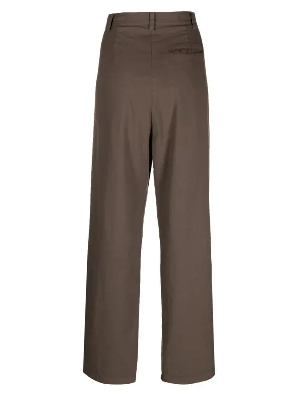 Kristensen Du Nord Off-centre Button-fastening Trousers