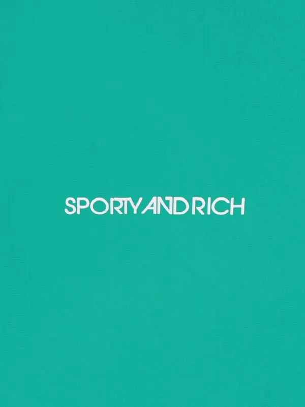 SPORTY & RICH Carla Logo-print Swimsuit - Green