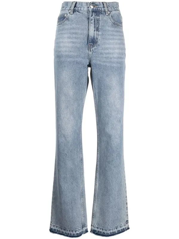 STOLEN GIRLFRIENDS CLUB Flared High-waist Jeans - Blue