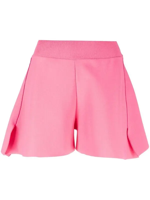 Stella McCartney Mid-rise Knitted Track Shorts
