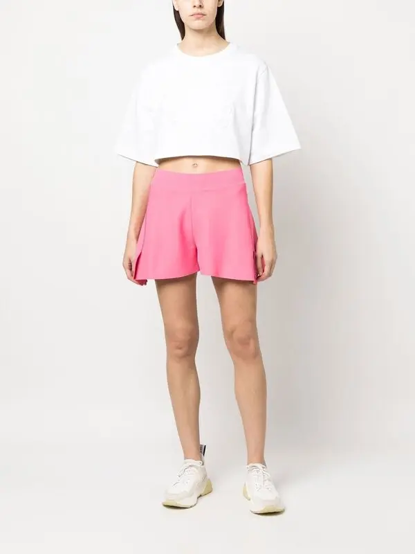 Stella McCartney Mid-rise Knitted Track Shorts