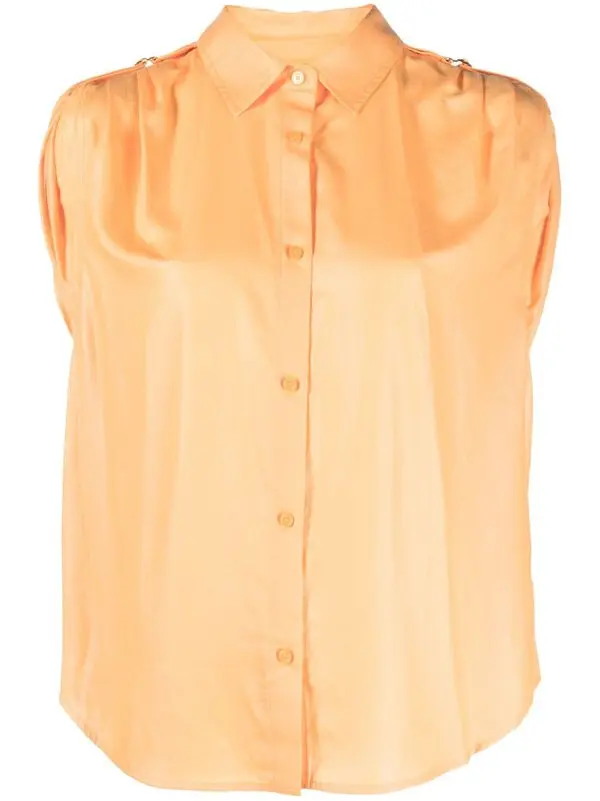 Dkny Roll-tab Blouse