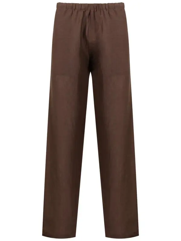 AMIR SLAMA Linen Trousers