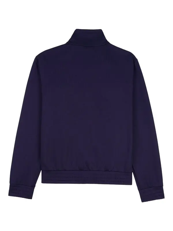 SPORTY & RICH Embroidered-logo Zip-up Jacket
