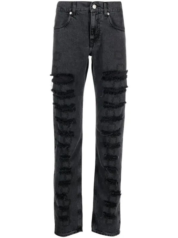 1017 Alyx 9sm Distressed-effect Skinny Jeans
